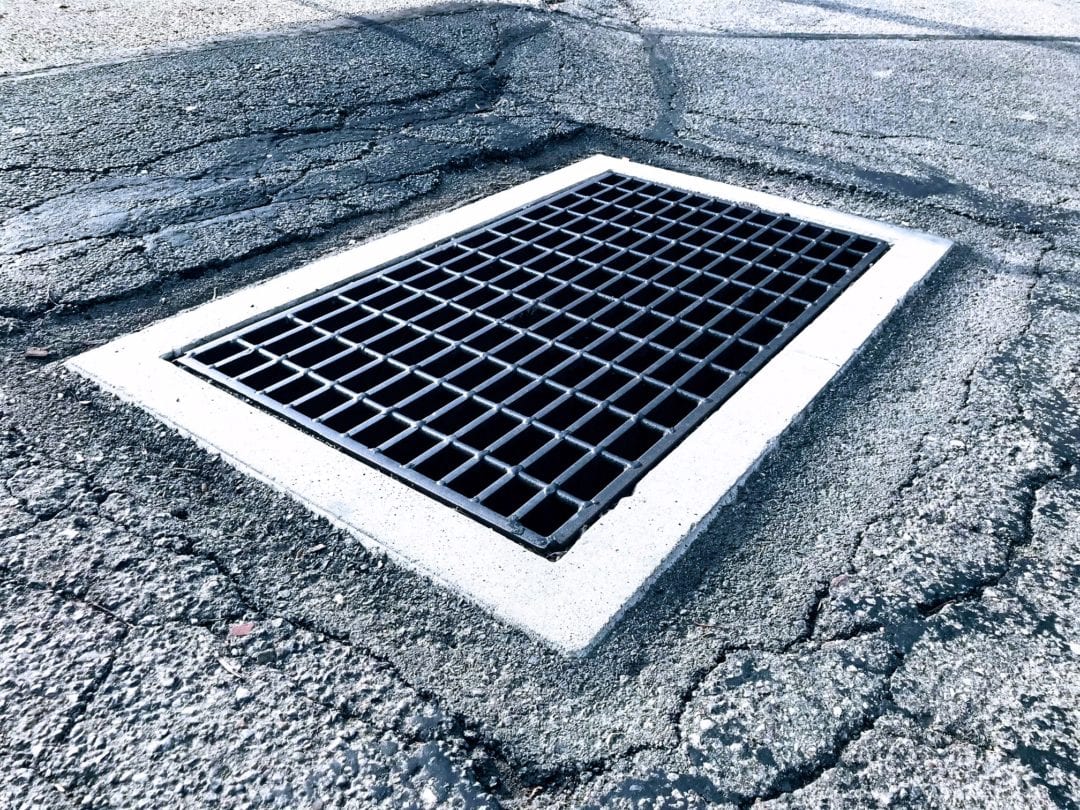 16″x16″ x 1 1/2″ Galvanized Grate with Angle Iron Frame – Rockcrete USA ...