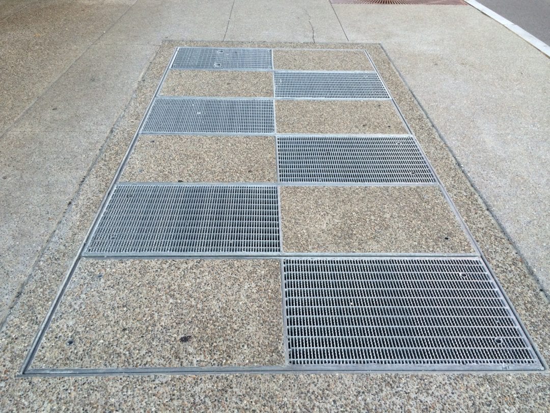 4FTx4FT x 3″Galvanized Grate with Angle Iron Frame - Rockcrete USA Store