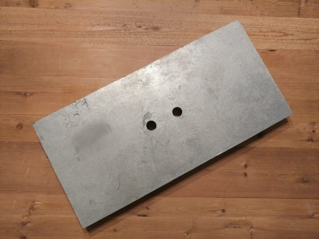 24″x5″x3/4″ Solid Heavy Duty Steel Trench Cover- 40000 LBS - Rockcrete USA