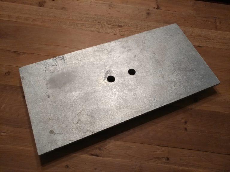 24″x 6″x3/4″ Solid Heavy Duty Steel Trench Cover- 40000 LBS - Rockcrete USA
